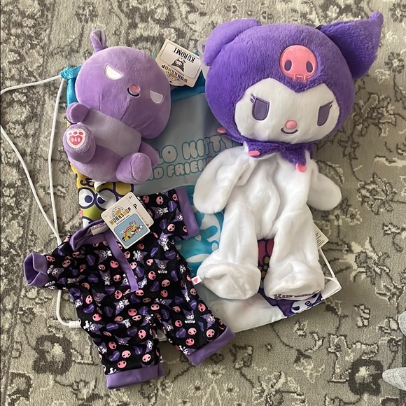 Sanrio | Toys | Kuromi From Build A Bear Unstuffed | Poshmark